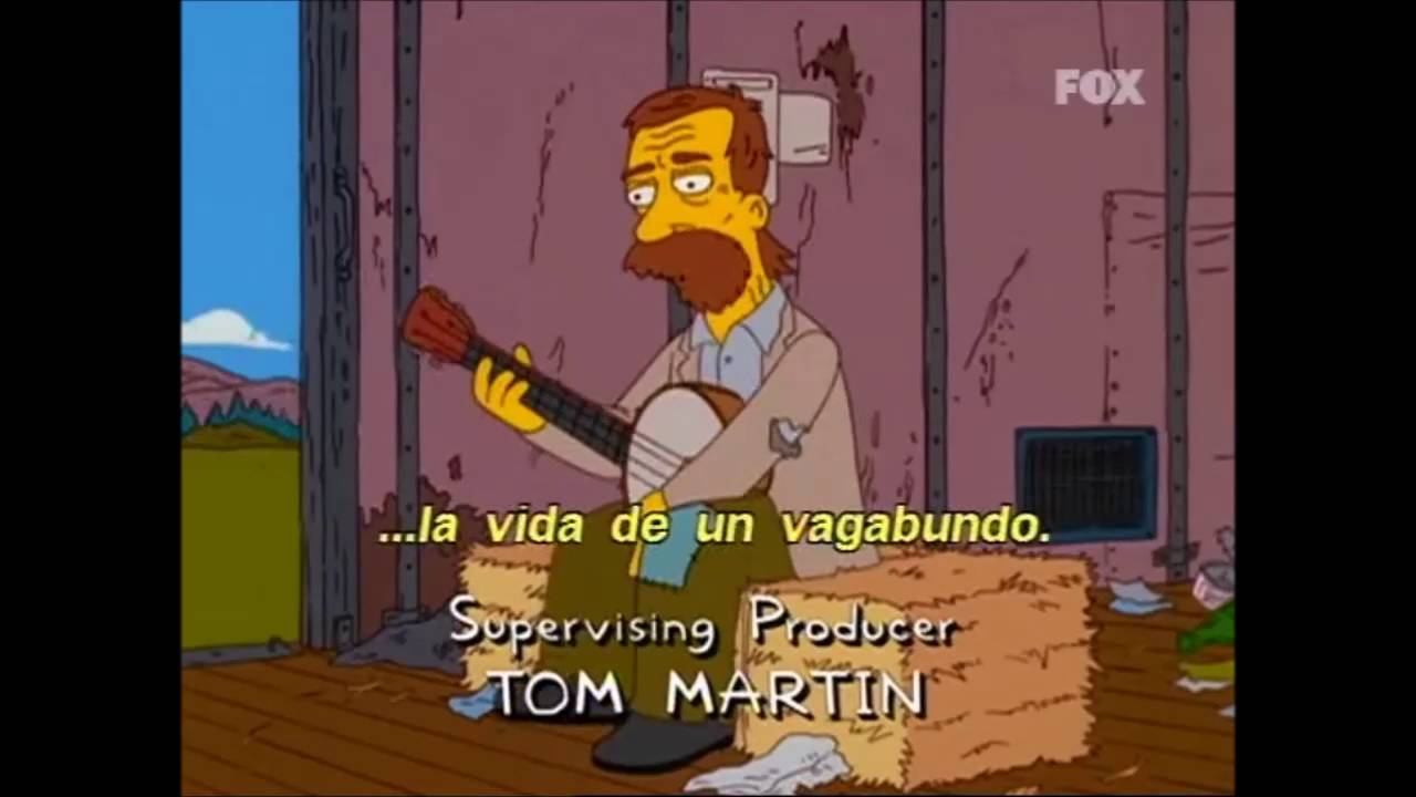 Simpson 12x21 Un vagabundo que canta - YouTube