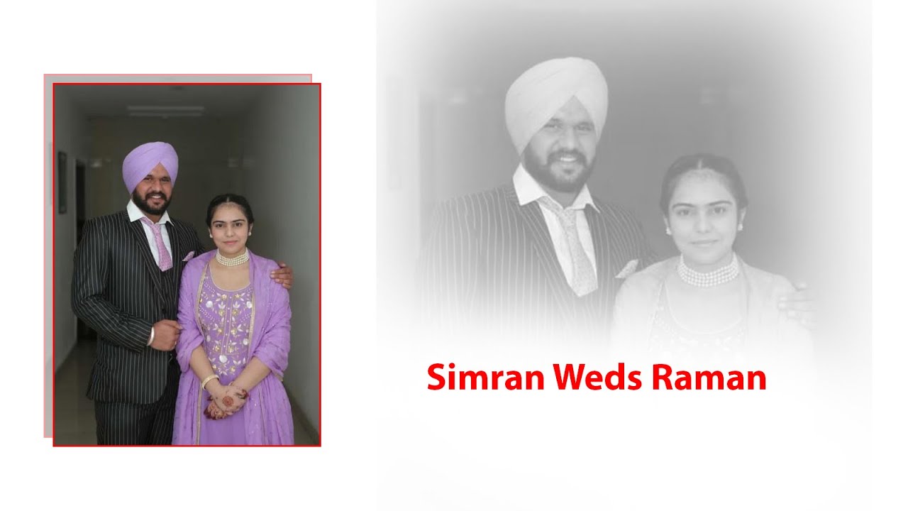 Simran Weds Raman ( Live By Amit Productions Bilga 9888961433 ) - YouTube