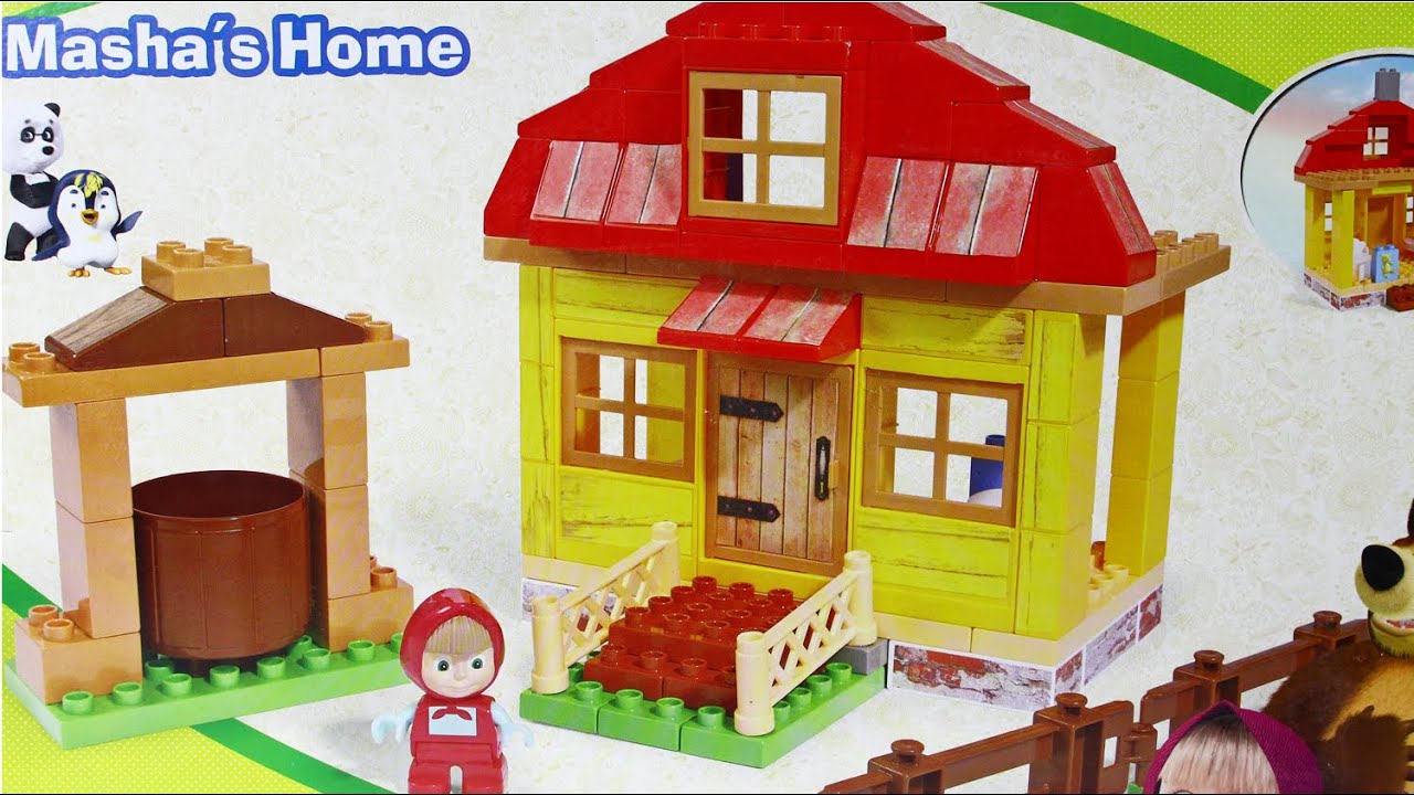 Masha's House / Domek Mashy - Masha and the Bear / Masha i Niedźwiedź ...