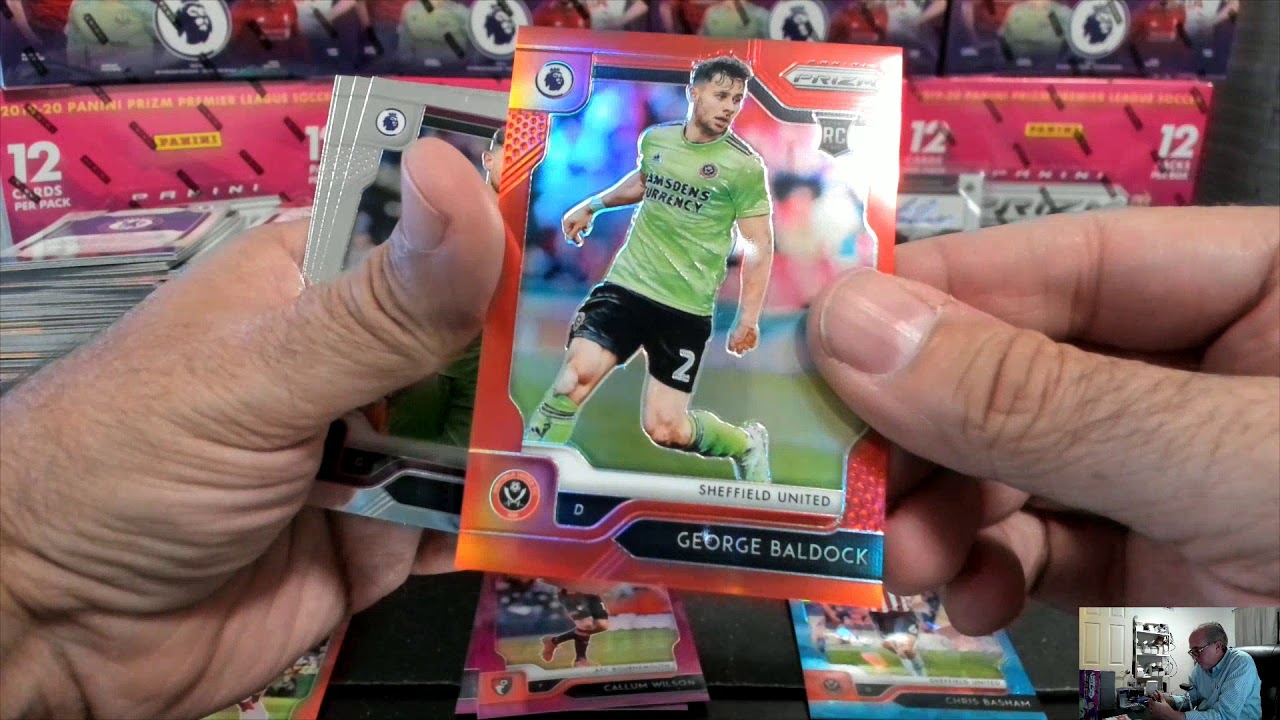 2019-20 PANINI ENGLISH PREMIER LEAGUE EPL PRIZM 60 BOX HOBBY 5 CASE ...