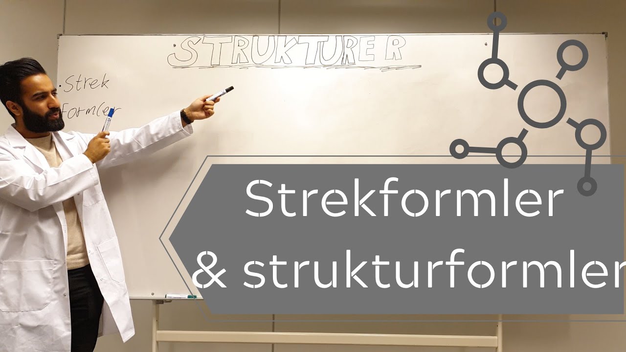 Hvordan skrive/tegne kjemiske strukturer/formler? - strekformler ...