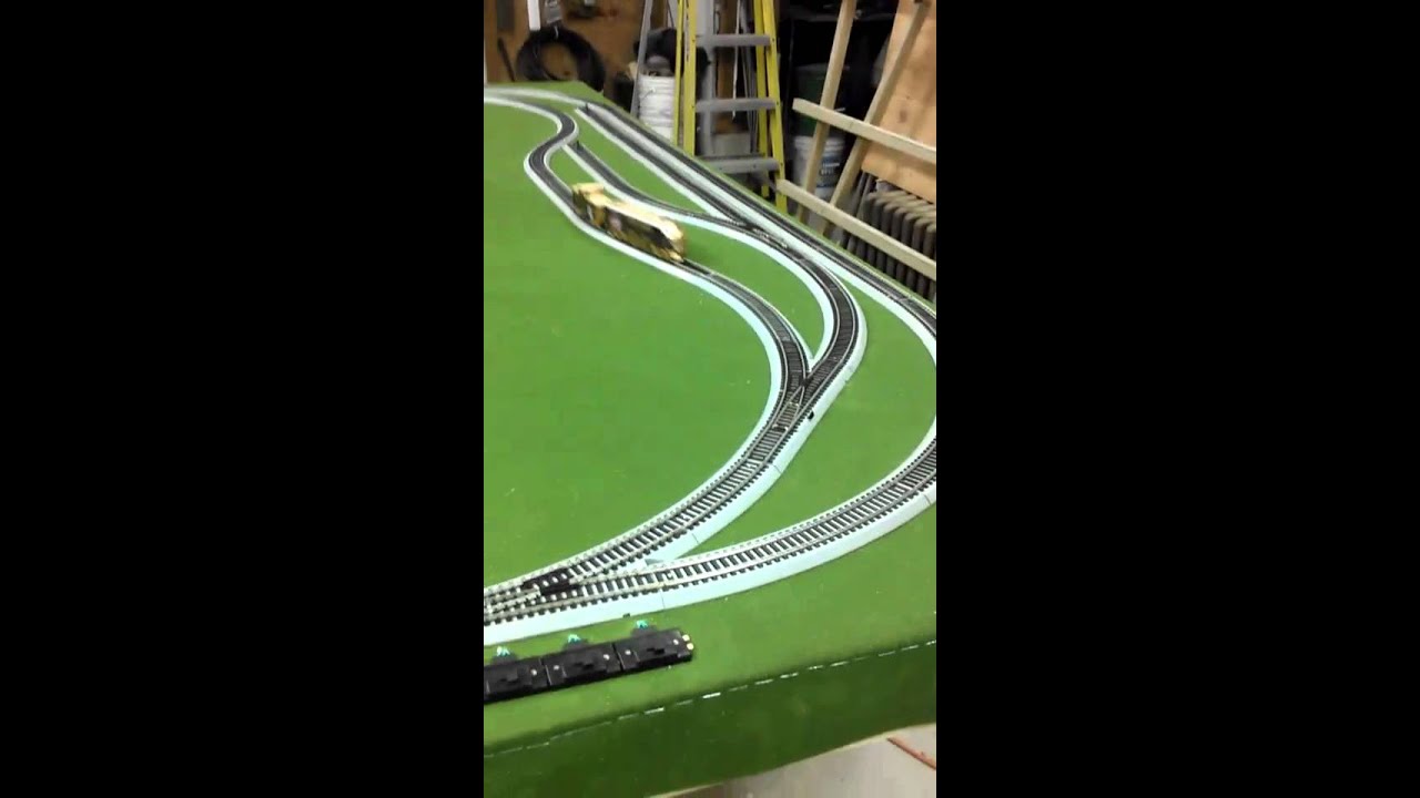 HO Train Layout built by Hobbymasters - YouTube