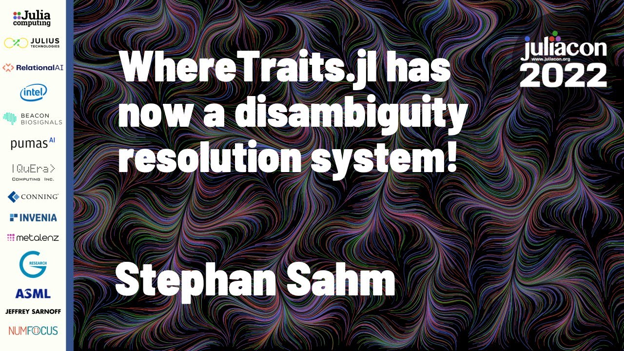 WhereTraits.jl Has Now a Disambiguity Resolution System! | Stephan Sahm ...