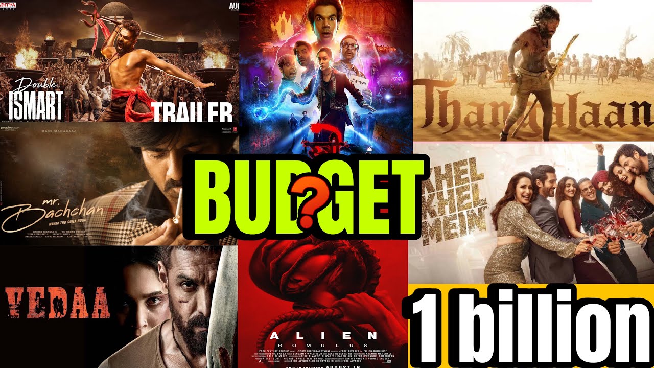 BUDGET-All movies | STREE 2 | THANGALAAN | VEDAA | KHEL KHEL MEIN ...