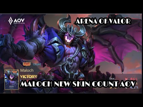 Maloch New Skin Count AOV || Arena Of Valor #AOV #GarenaRoV #GarenaAOV ...