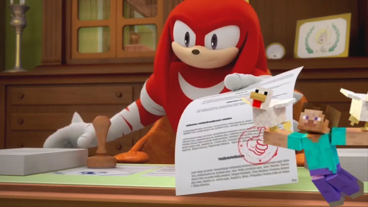 Knuckles Approves SMG4 Characters - YouTube