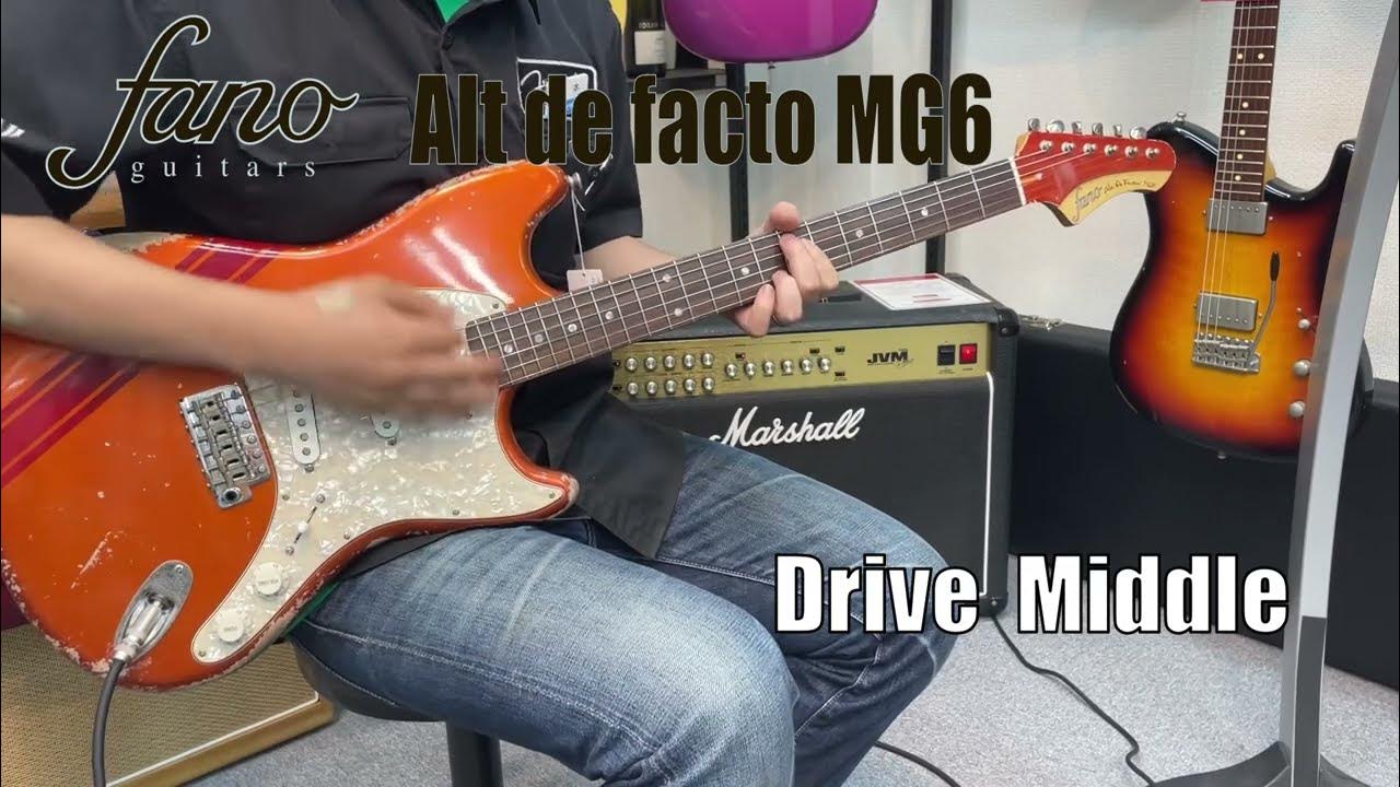 fano guitars Alt de facto MG6 Candy Apple Orange Sound Demo【商品紹介@Guitar Planet】 - YouTube