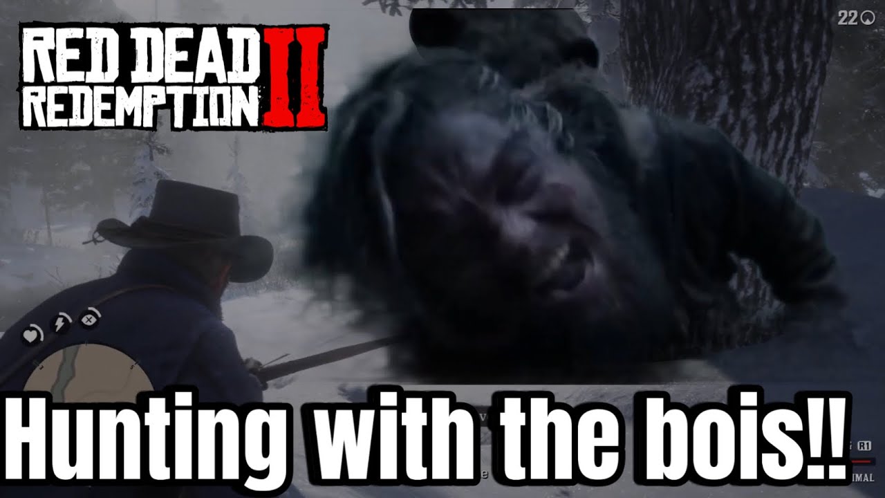 BEST HUNT EVER!! | Red Dead Redemption 2- Pt 4 - YouTube