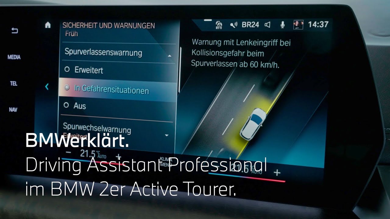 BMWerklärt. BMW Driving Assistant Professional. - YouTube