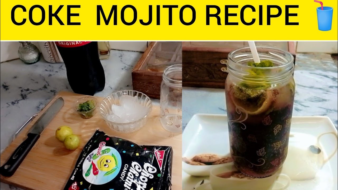 COKE MOJITO RECIPE | COKE RECIPE | HOME MADE RECIPE | - YouTube