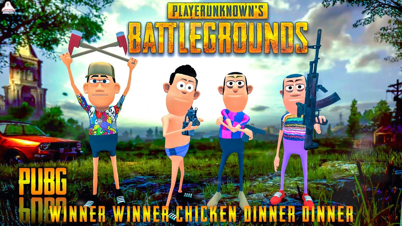 PUBG | Winner Winner Chicken Dinner | Funny Pubg Animation | Funny Pubg ...