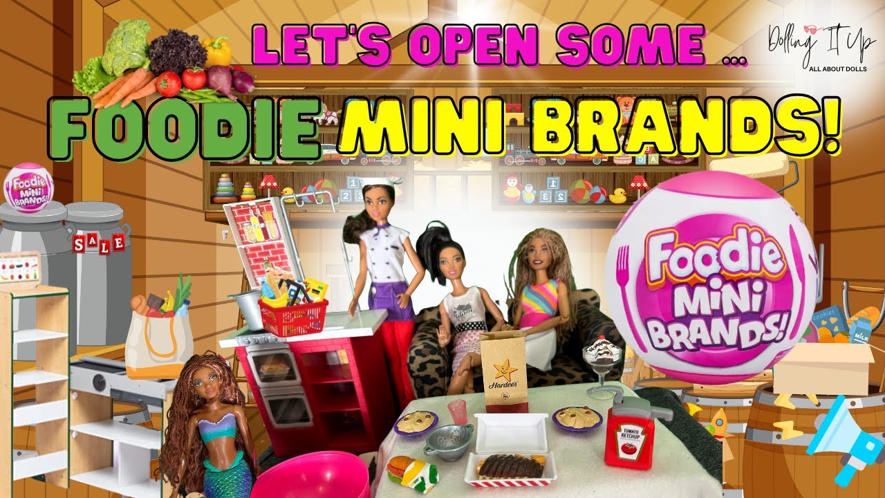 Let’s Open Up Some Foodie Mini Brands from The Mini Brands Collection ...