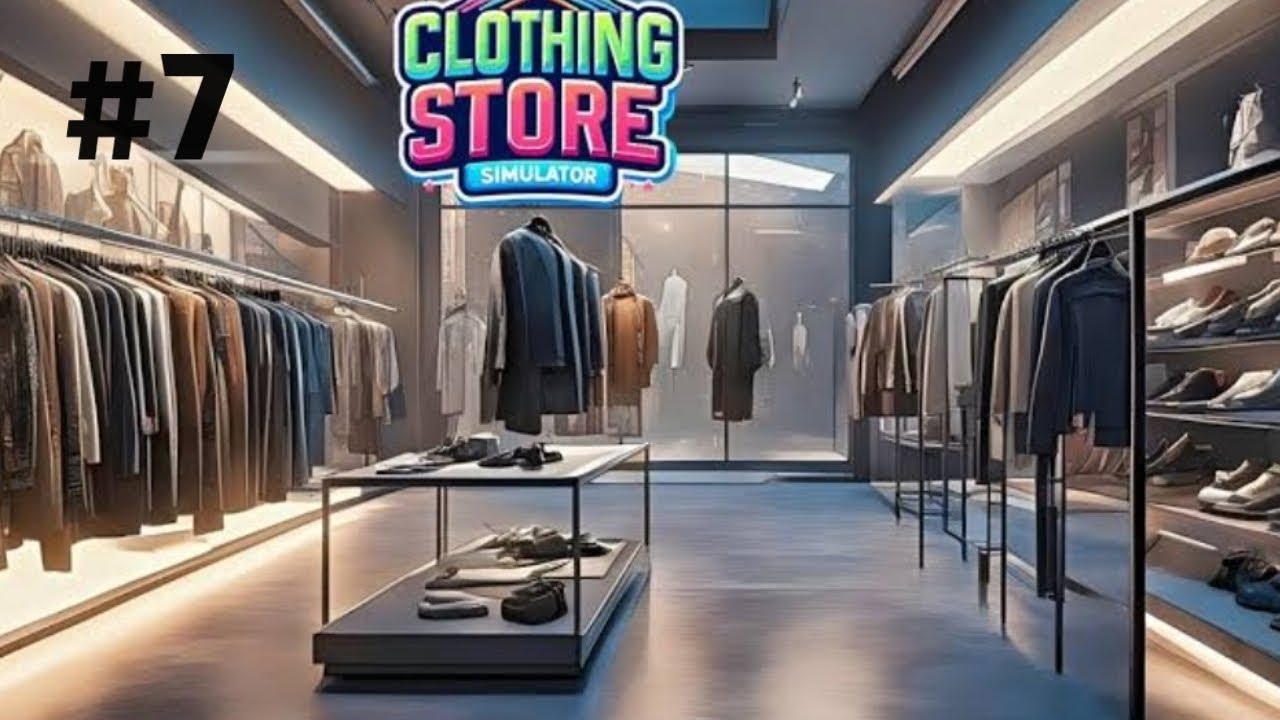 new clothes add on and new shelf add on( clothing store simulator ...