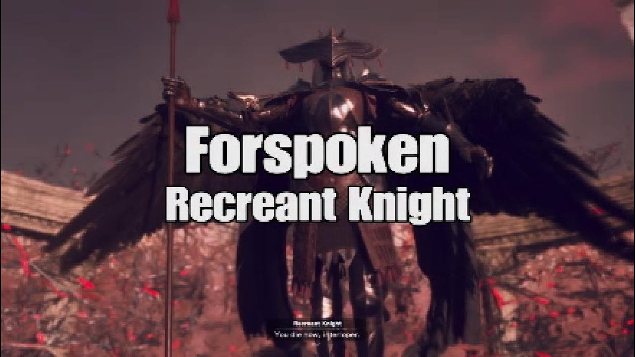 Forspoken Recreant Knight Gameplay - YouTube