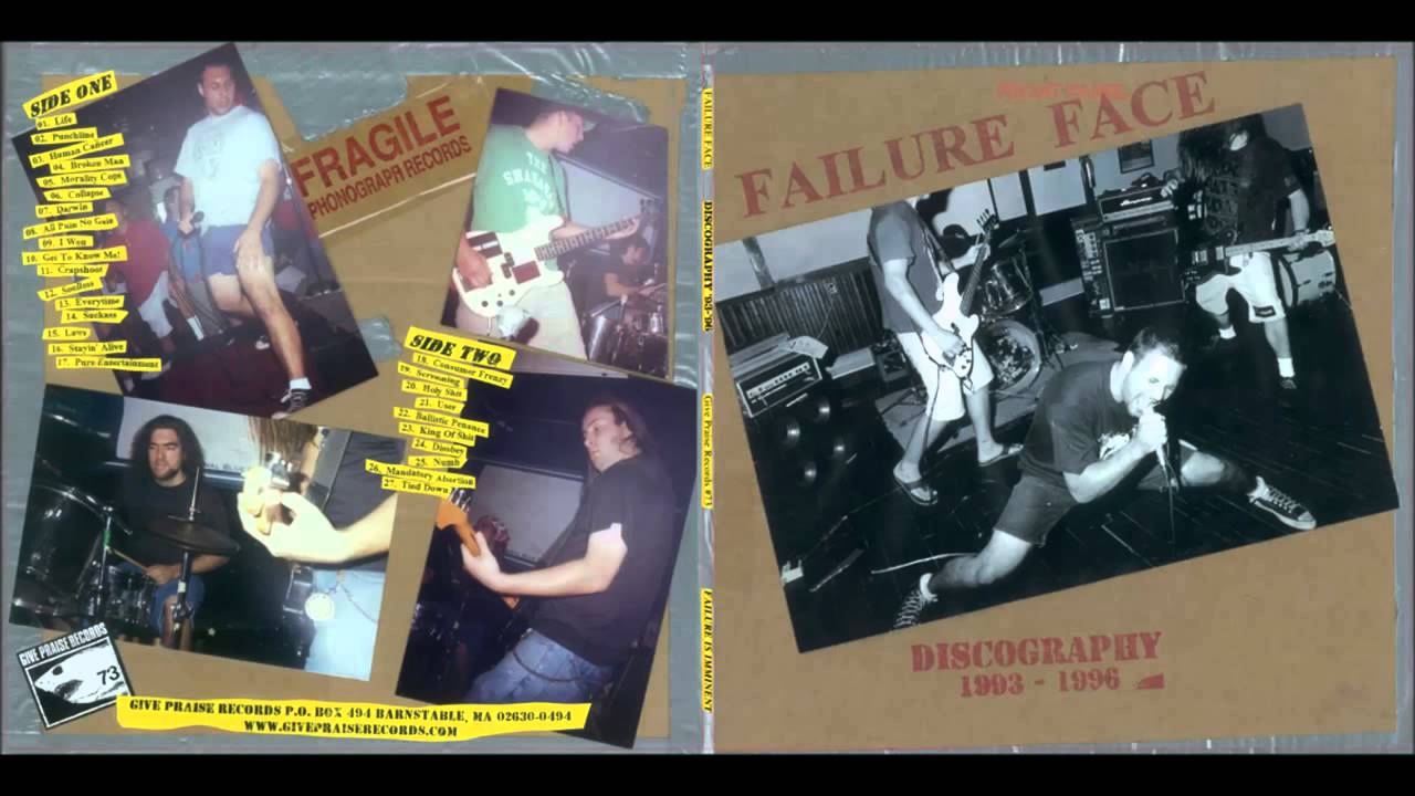 Failure Face - Discography 1993-1996 Full LP (2012) - YouTube