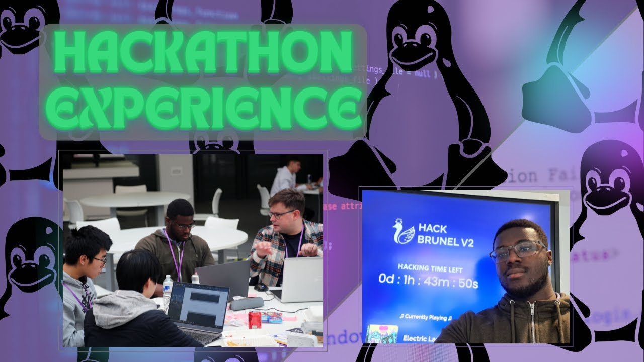Hackathon Experience #hacker #code #linux #python #tkinter - YouTube