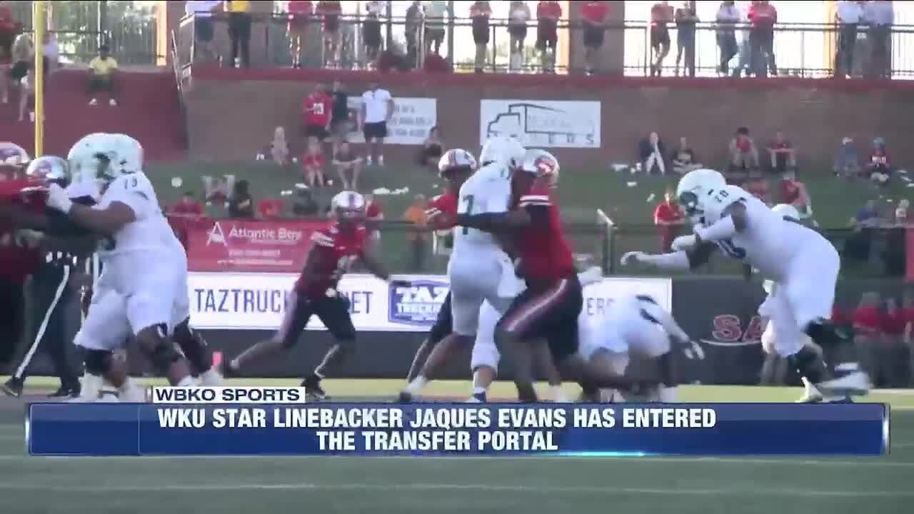 WKU Defensive star JaQues Evans has entered the transfer portal - YouTube