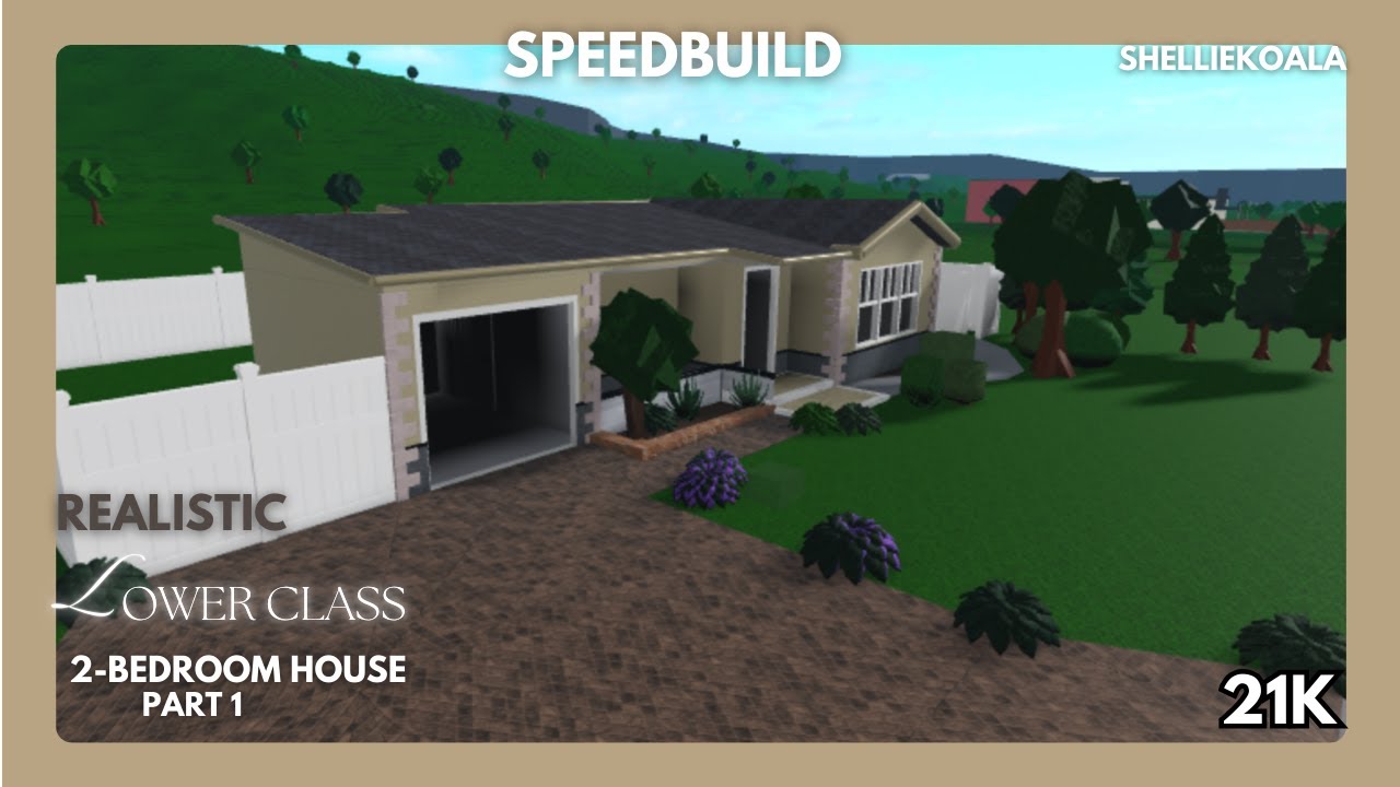 Realistic Lower Class Roleplay House Speedbuild | Part 1 - YouTube