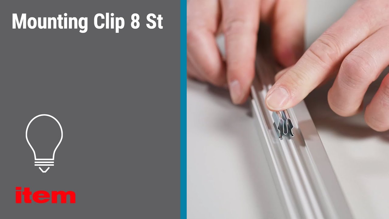 Practical Tip - Mounting Clip 8 St - YouTube