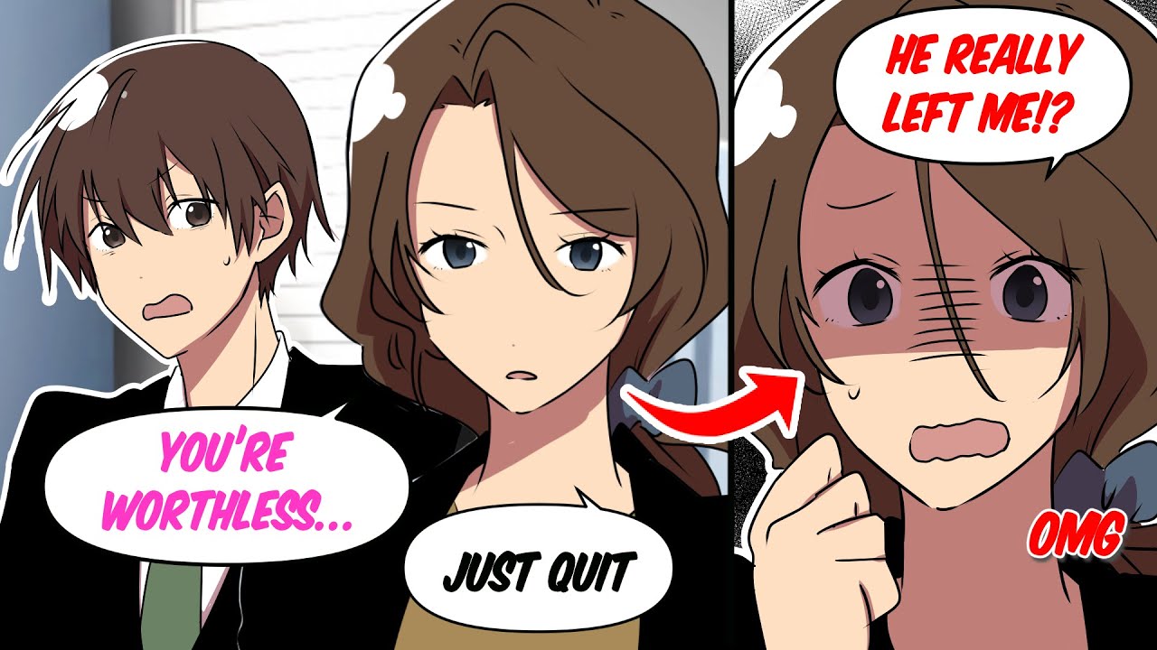 [Manga dub] My Beautiful and strict boss wants me to quit the job so I ...