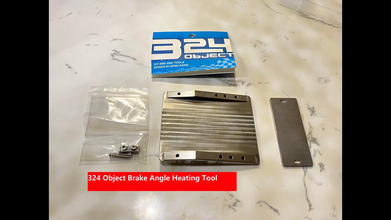【ミニ四駆】Tamiya Mini 4WD 324 Object Brake Angle Heating Tool - YouTube