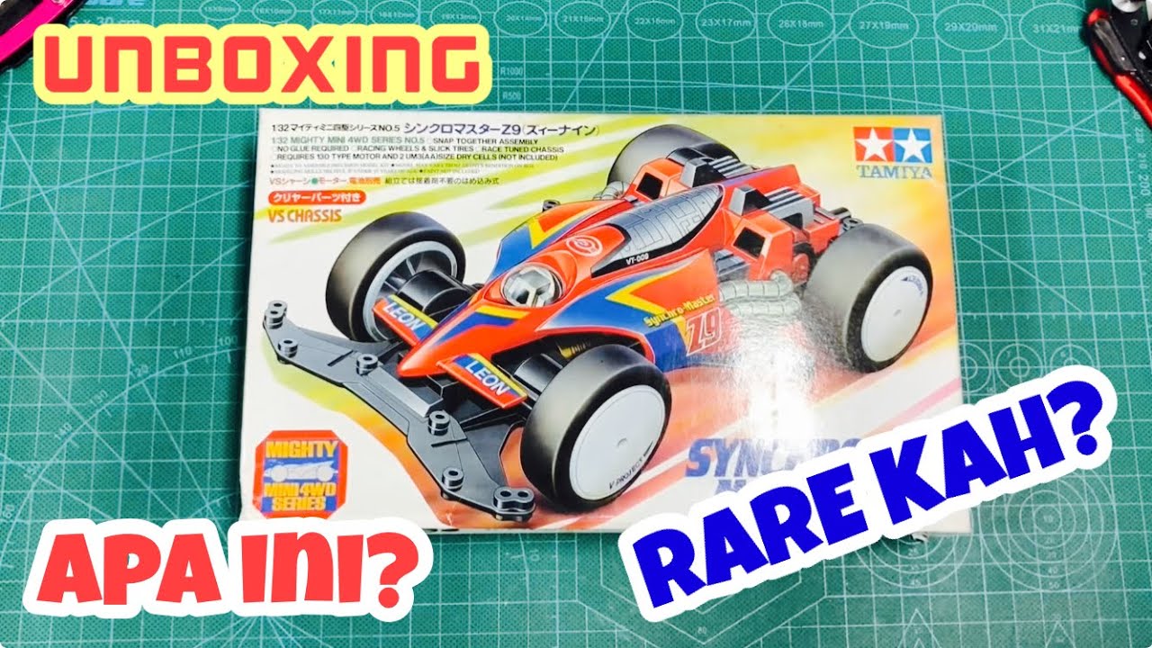 Tamiya Synchro Master Z9 ( Unboxing ) - YouTube