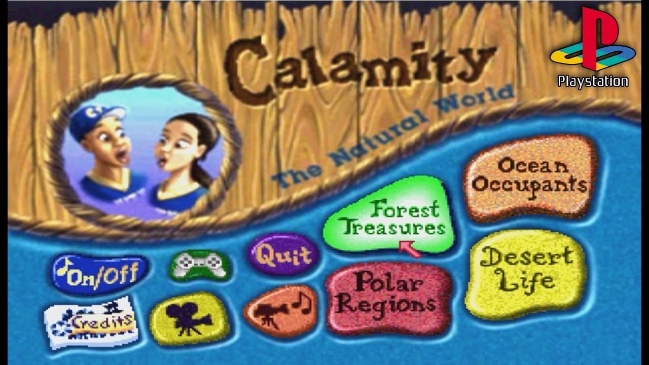 Calamity 1 - The Natural World - GamePlay PS1 Part 1 - 1080p (ePSXe) HD ...