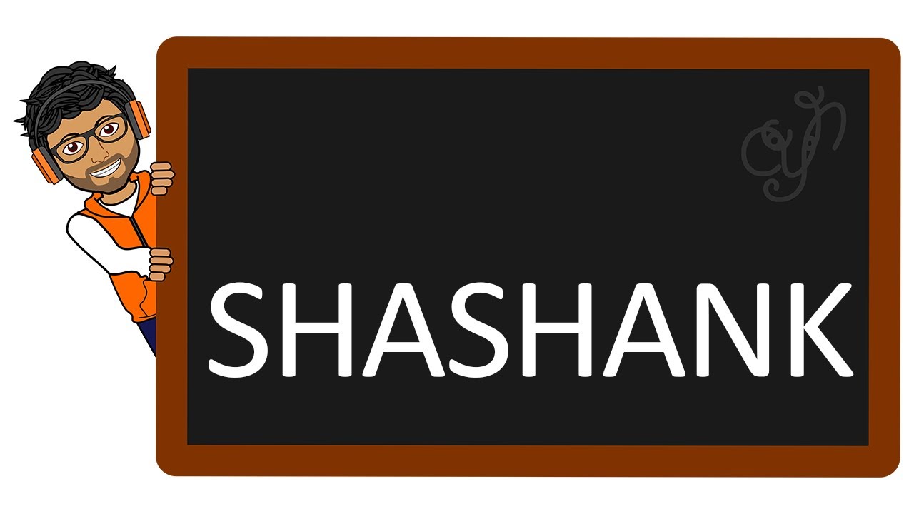 Are You Ready To Shashank Name Design? Here's How - YouTube