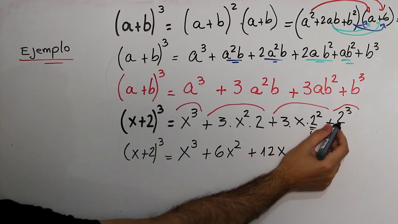 CUBO DE UN BINOMIO/ CUATRINOMIO CUBO PERFECTO - YouTube