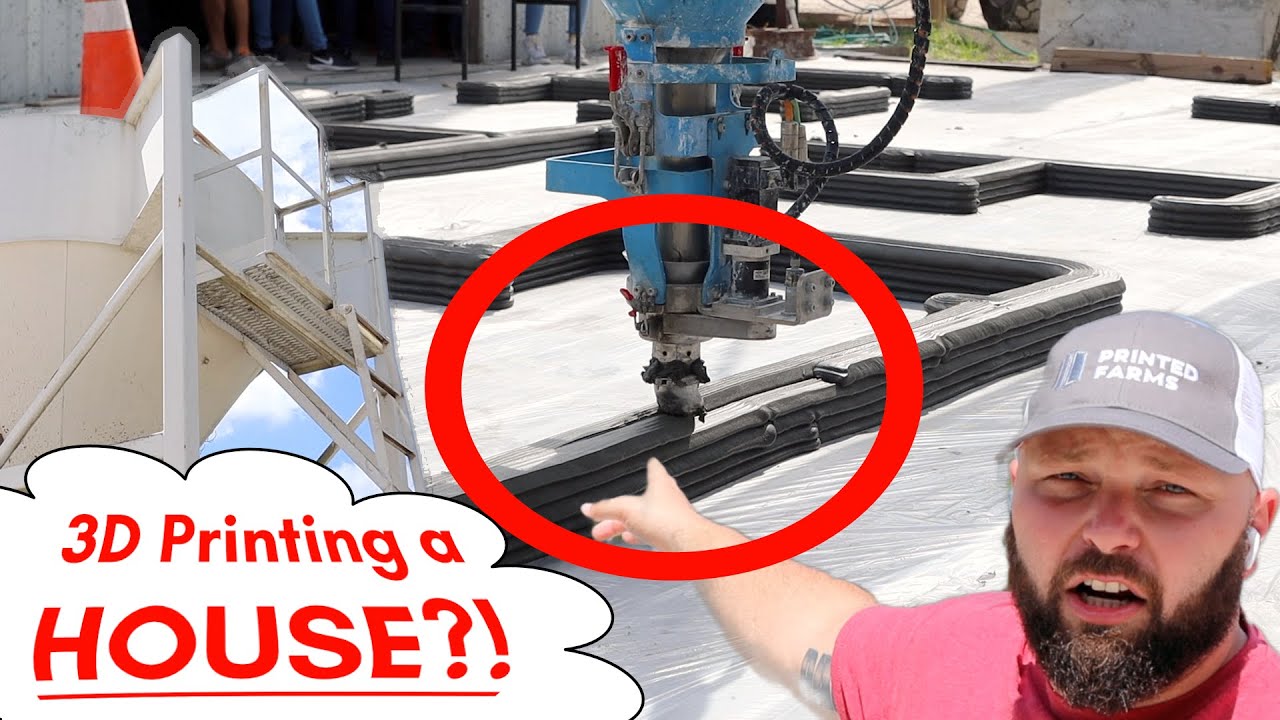 $500,000 3D Printer??? || COBOD BOD2 || Printed Farms Workshop || 3D ...