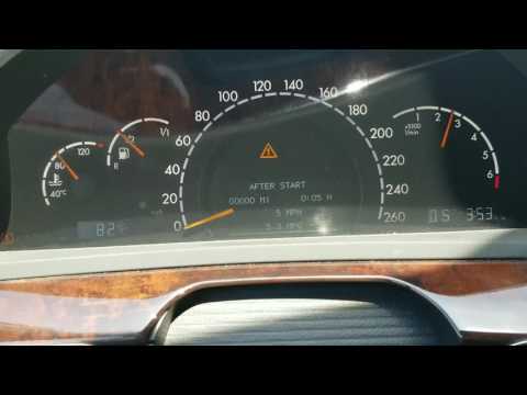 2005 Mercedes-Benz S600 AMG 0-100mph launch