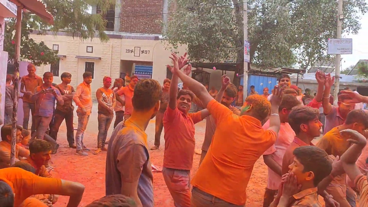 Holi Celebration at Dhankoli (धनकोली में होली)(6) - YouTube