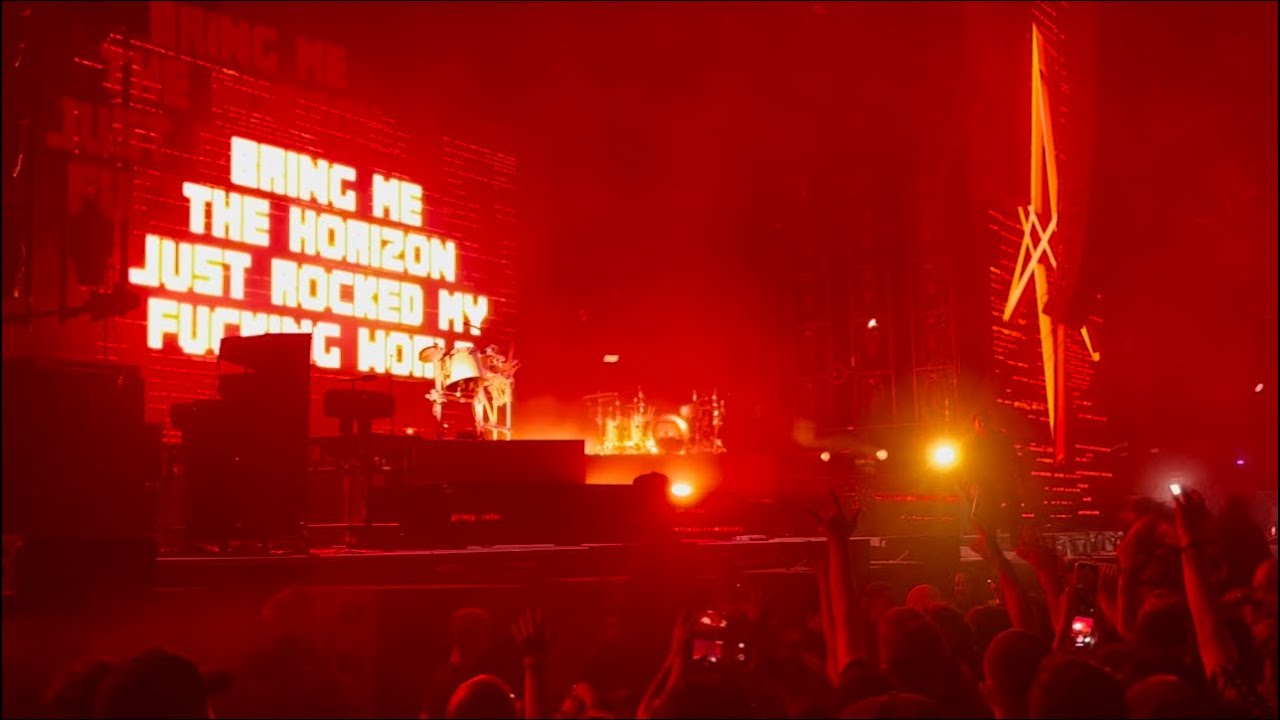 Bring Me The Horizon - Throne Live @ Aftershock 2022 - YouTube