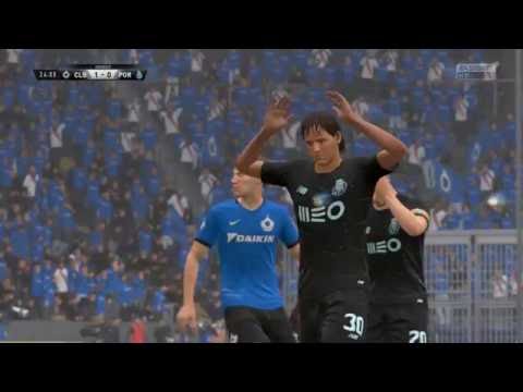 Club Brugge vs FC Porto HD Gameplay Highlights - FIFA 17