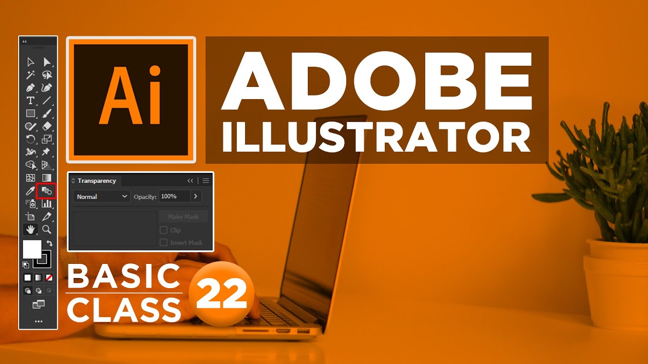 Adobe Illustrator CC Bangla Tutorial Class 22 l Blend tool and Transparency Panel - YouTube