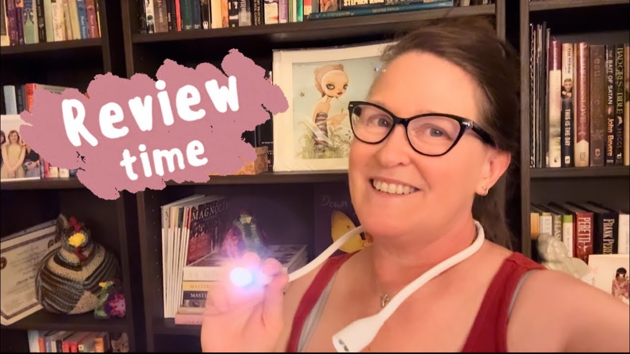 Unboxing the Lumos Knitting Light & Honest Review while testing it out ...