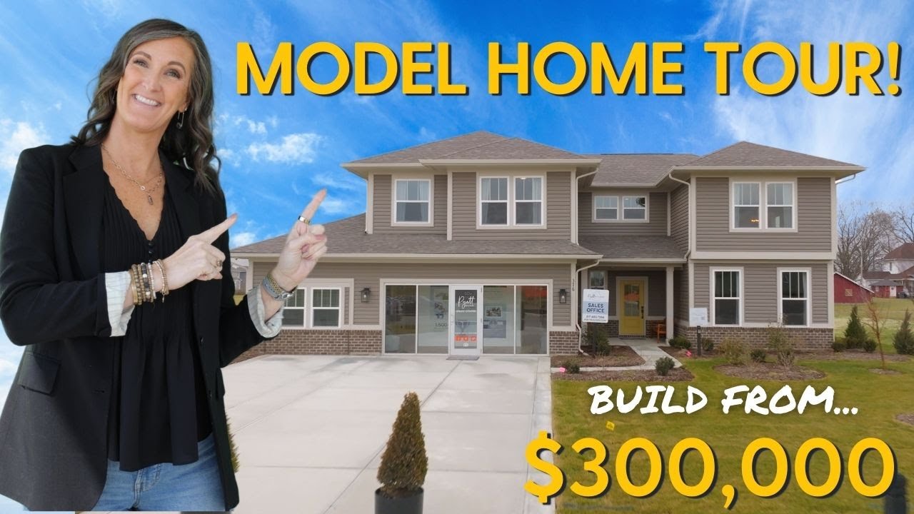 Tour a Brand New Model Home - Starting at $300,000! - YouTube