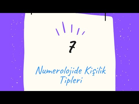 Ayın 7 - 16 - 25 nde doğduysan iZLEmelisin…