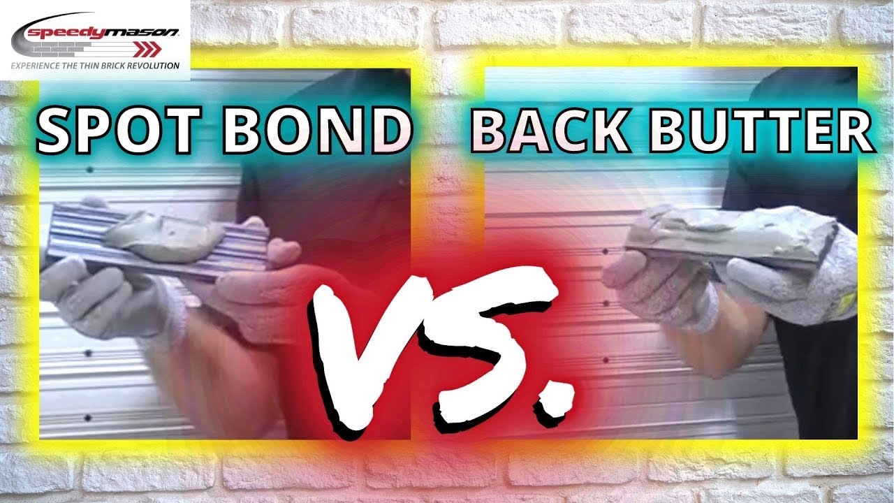 11. Spot Bond vs. Back Butter | Speedymason Brick Lath Installation ...