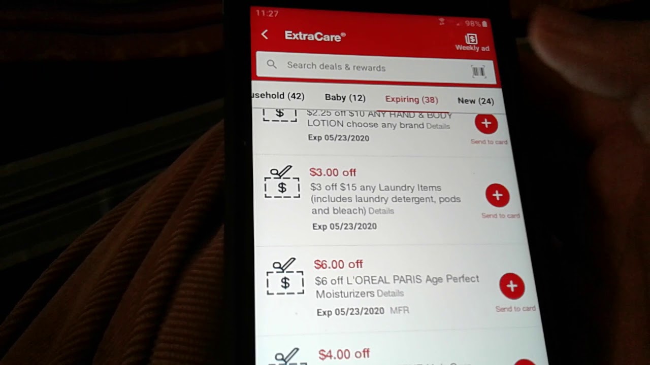 Relink new CVS card to CVS app - YouTube