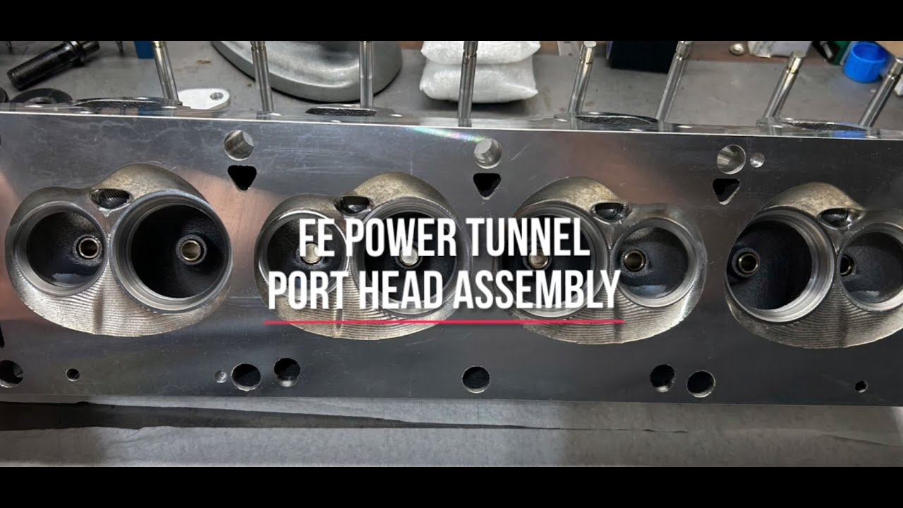 Lykins Motorsports FE Power Tunnel Port Head Assembly... - YouTube