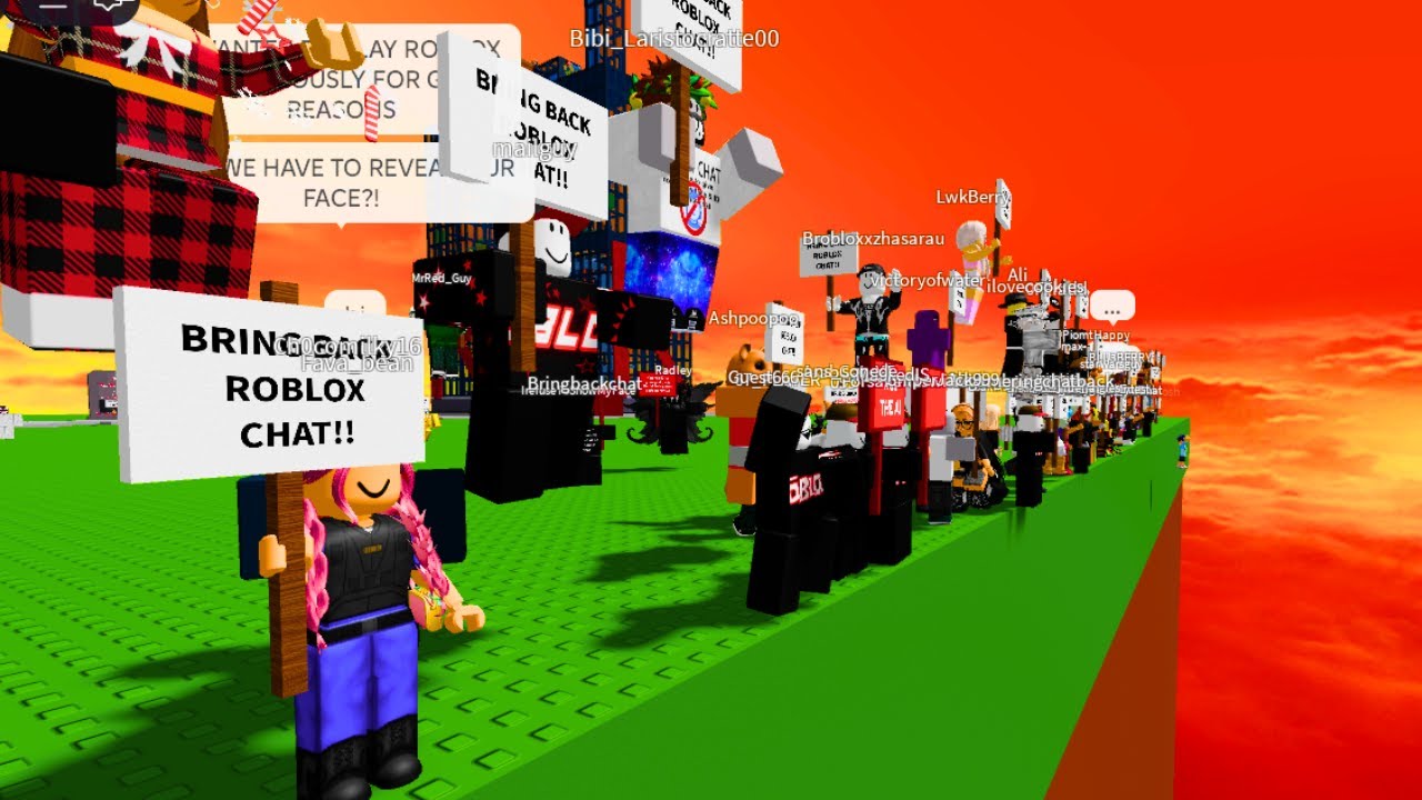 Roblox Chat Ban Protests 2026 - YouTube