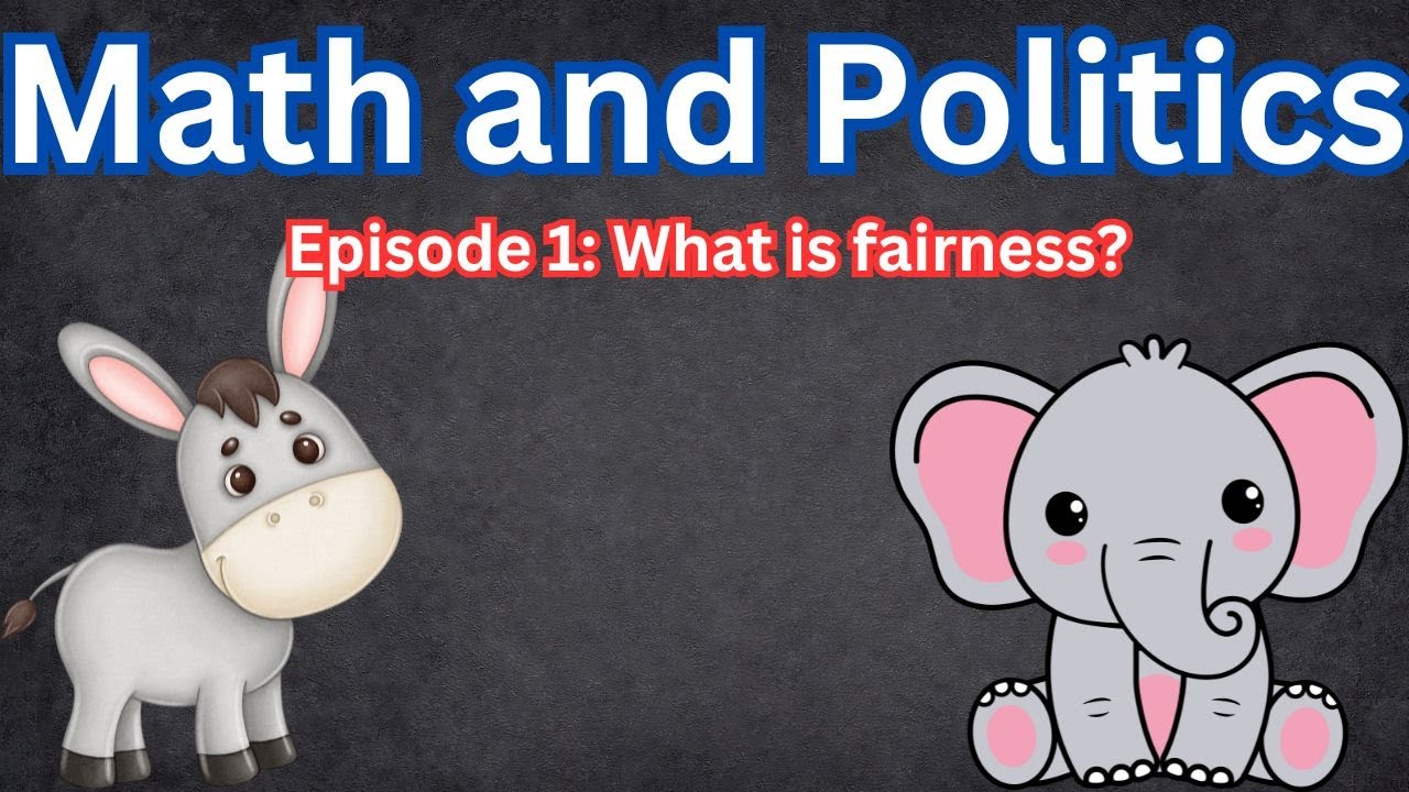 Math and Politics Episode 1: The basics of fairness in voting - YouTube