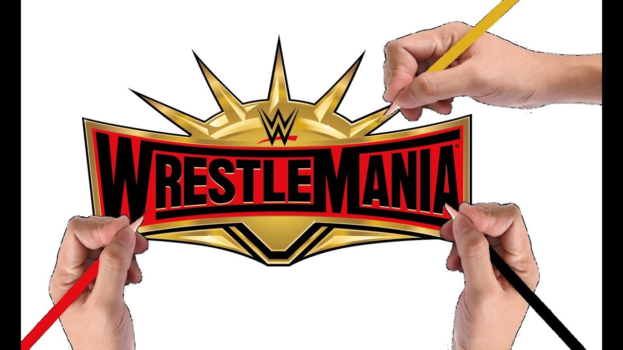 I Draw Wrestlemania 35's Logo - YouTube