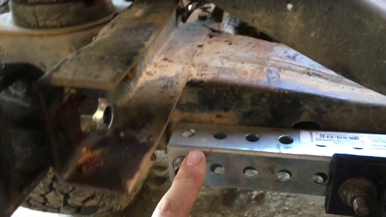 How to flat tow using a tow bar - YouTube