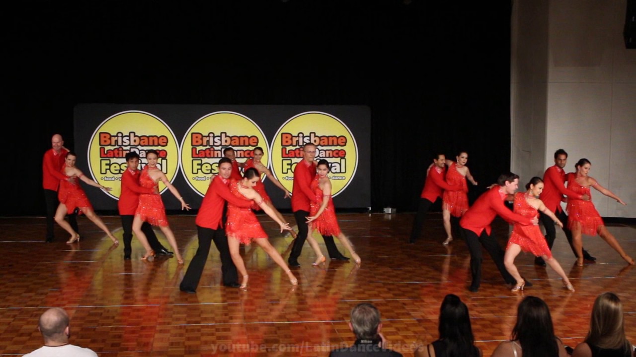 WSS & BLDF 2016 Latin Steps Dance Company – Student Salsa Team - YouTube