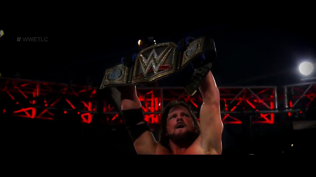 AJ Styles Vs Dean Ambrose TLC 2016 Highlights - YouTube
