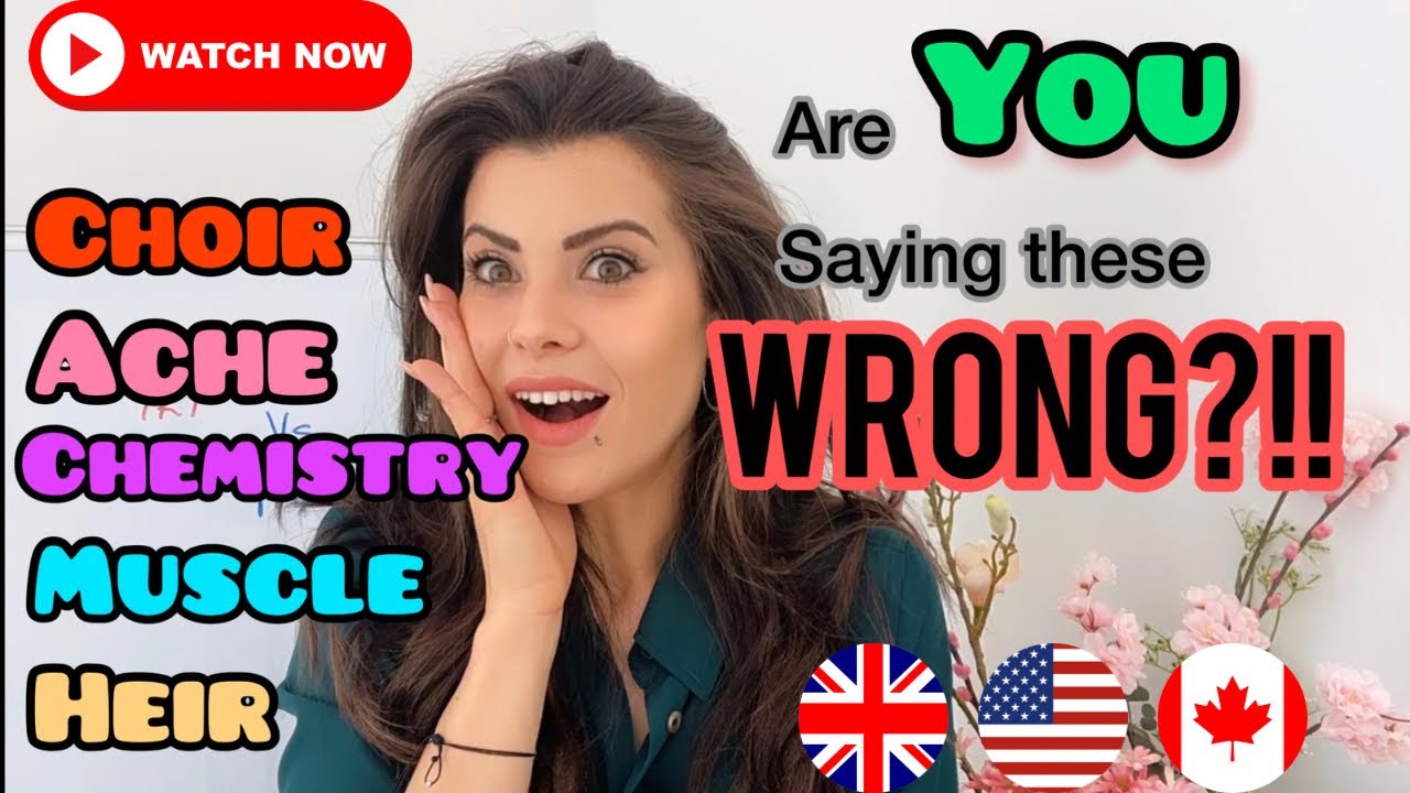 How to pronounce words with Ch, C and H (choir, moustache,ocean ...