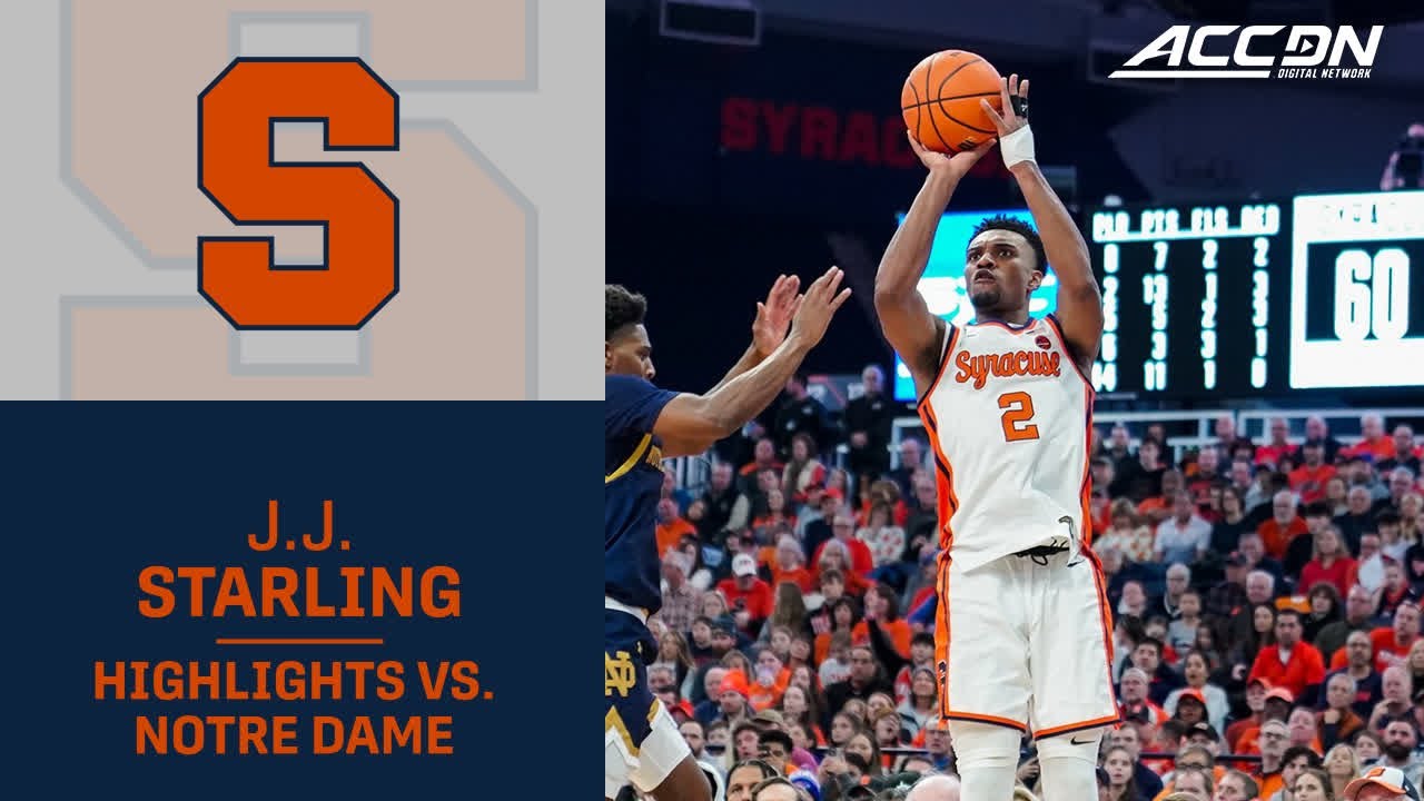 J.J. Starling Leads Syracuse To A Comeback Victory - YouTube