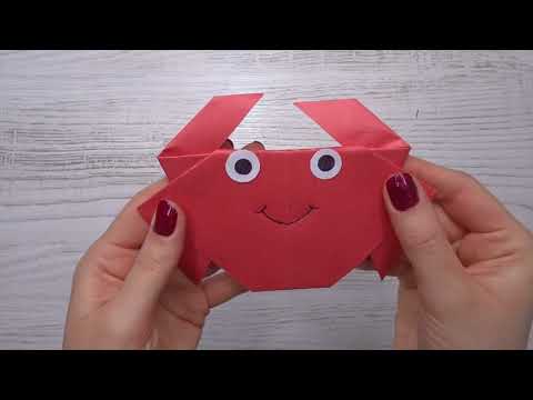 Origami Yengeç Yapımı